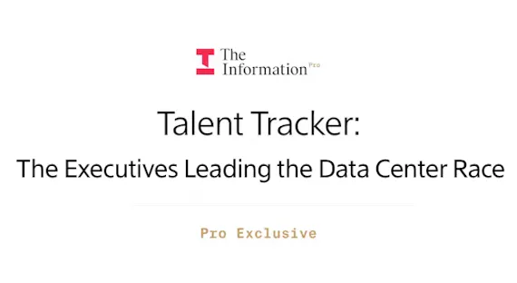 Talent Tracker: The Executives Leading the Data Center Race — The ...