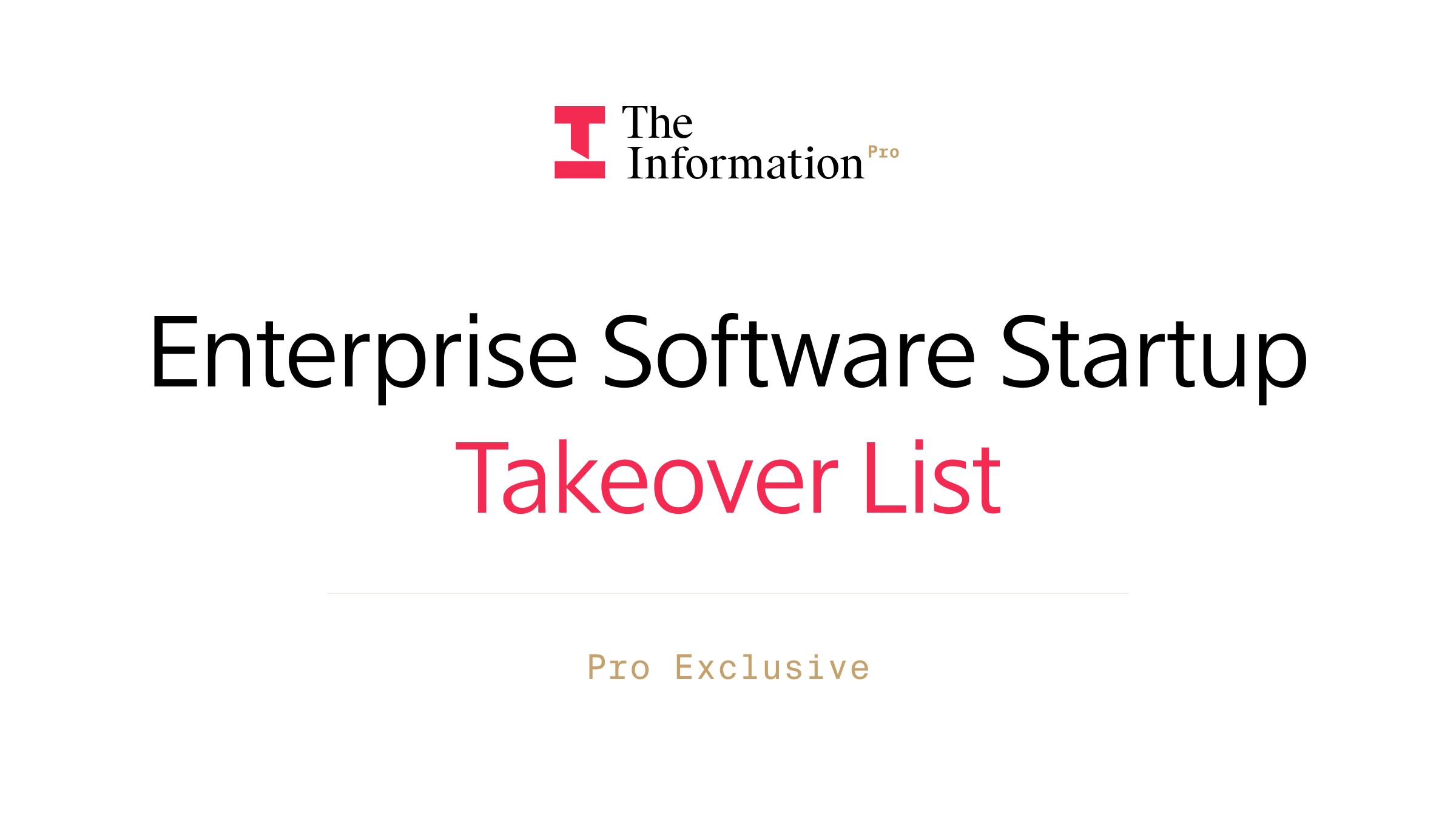 Enterprise Software Takeover Targets: Top SaaS Startup Buyout ...