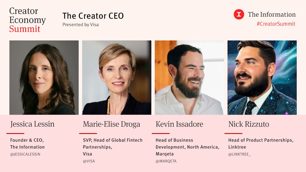 Summit Recap: The Creator CEO Panel — The Information