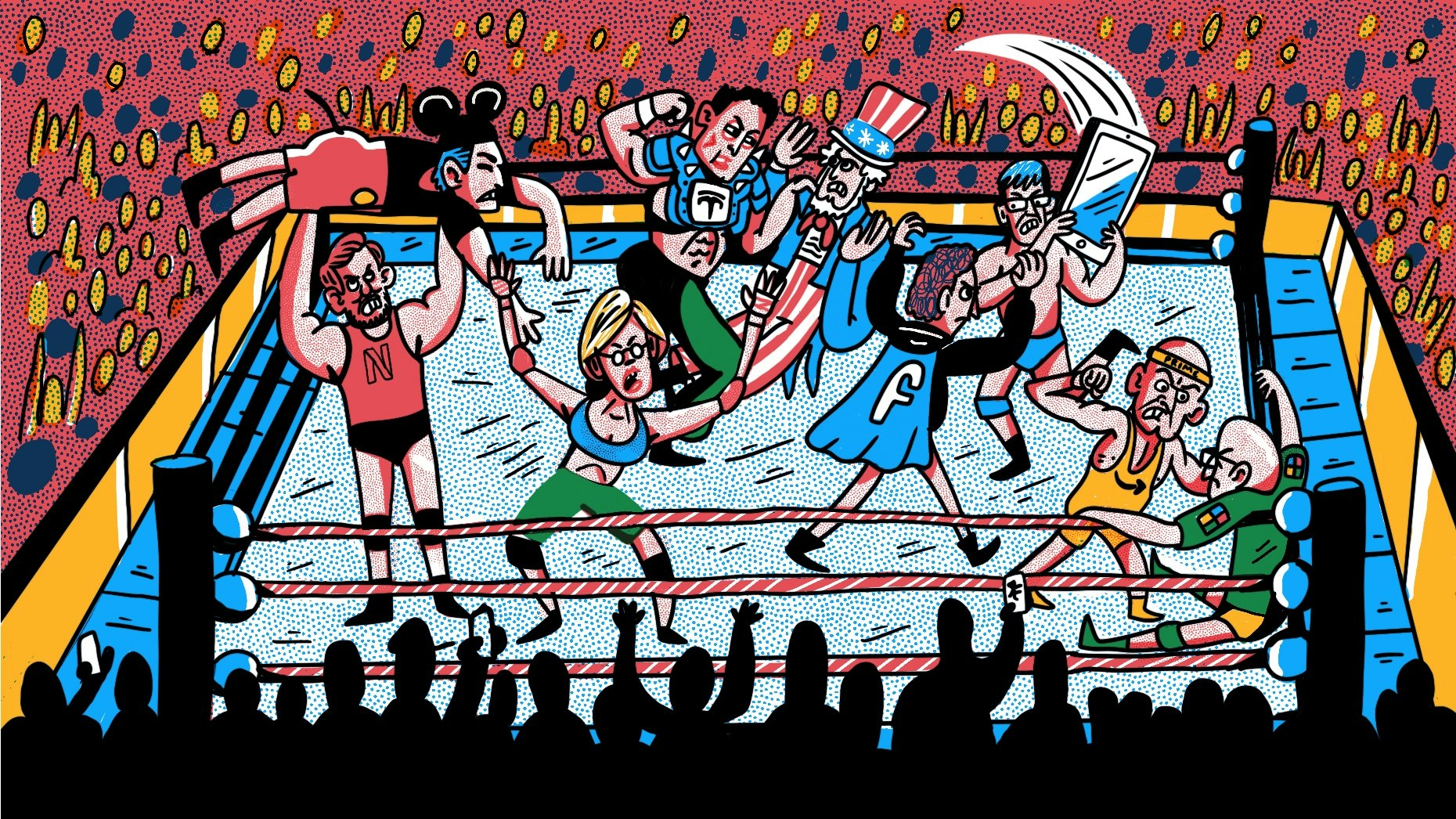 The Great Tech Rivalries of 2019 — The Information